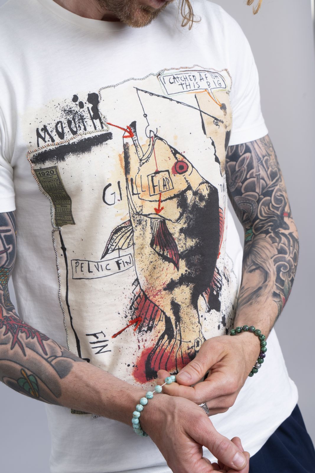 T-SHIRT CATCHED FISH – KOON